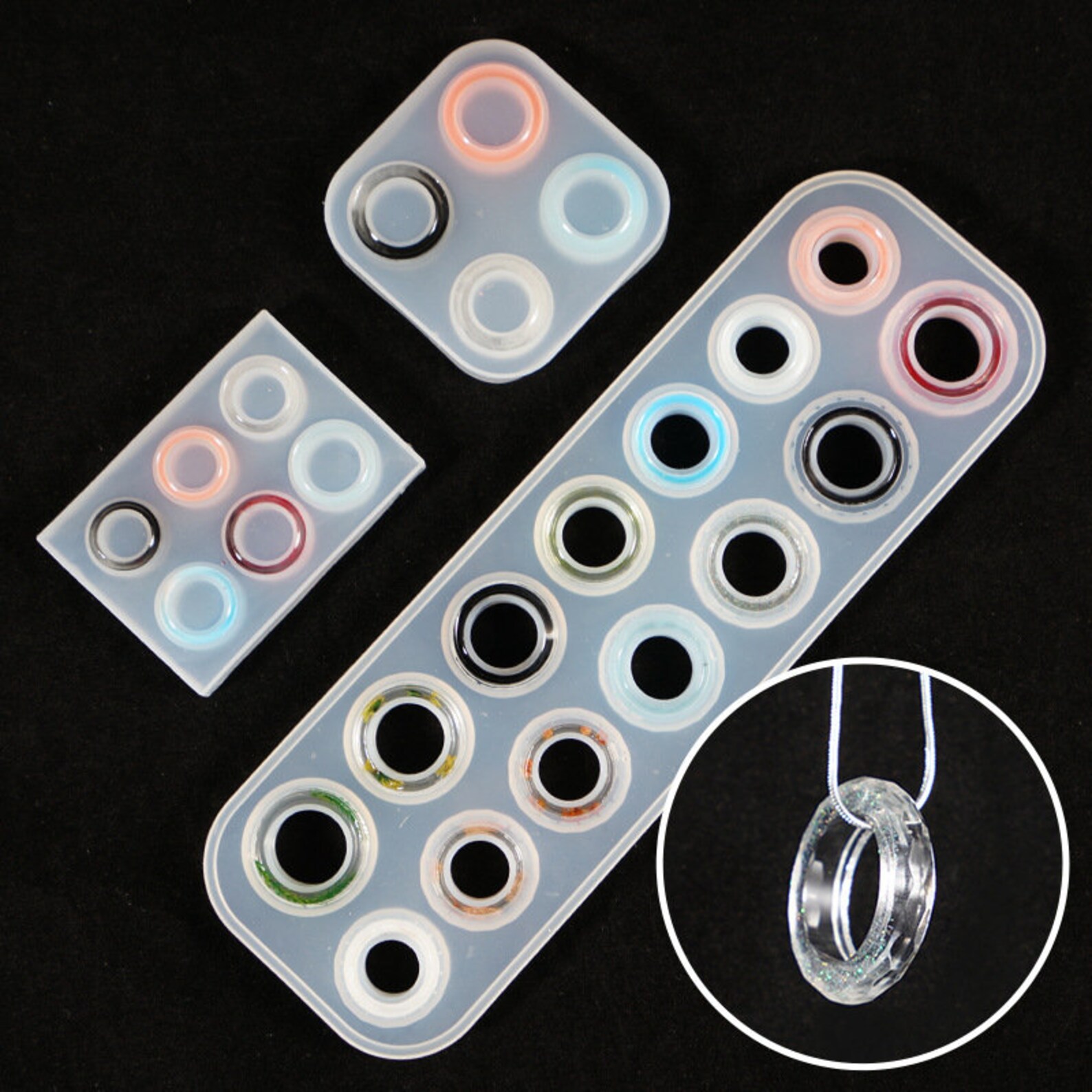 Different Sizes Resin Ring Mold Resin Casting Ring Silicone - Etsy