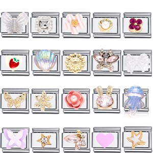 Customize Your Bracelet, Modular Link Charms 9mm Stainless Steel ...