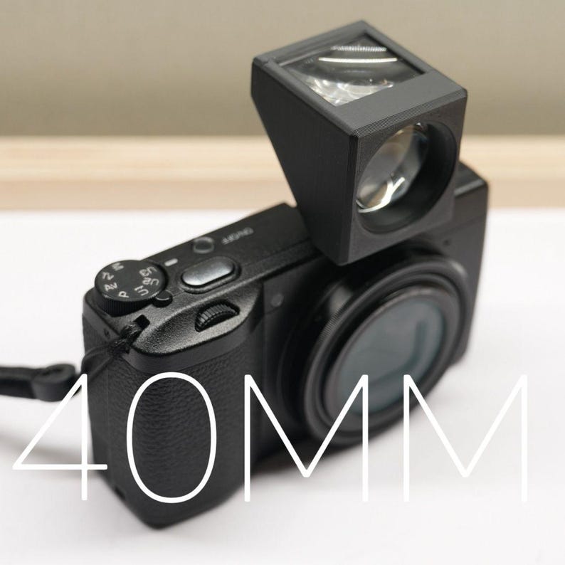 Hand-assembled 3D Printed Waist-level Viewfinder With Hot Shoe ...