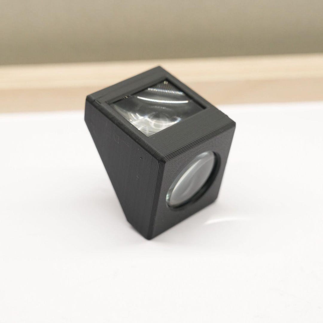Hand-assembled 3D Printed Waist-level Viewfinder With Hot Shoe ...
