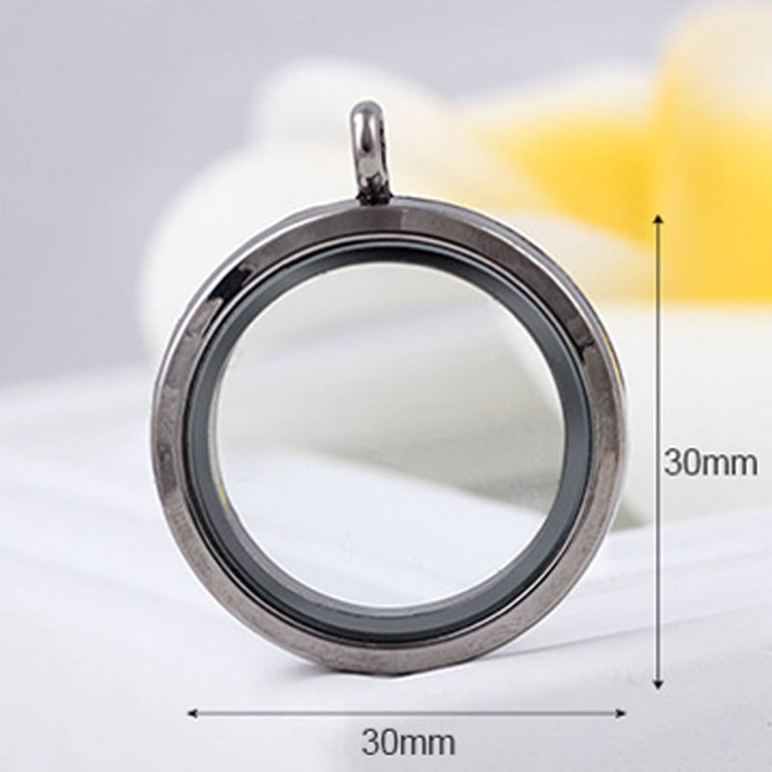 2pcs 30mm Chrome Living Floating Charms Lockets for Floating - Etsy