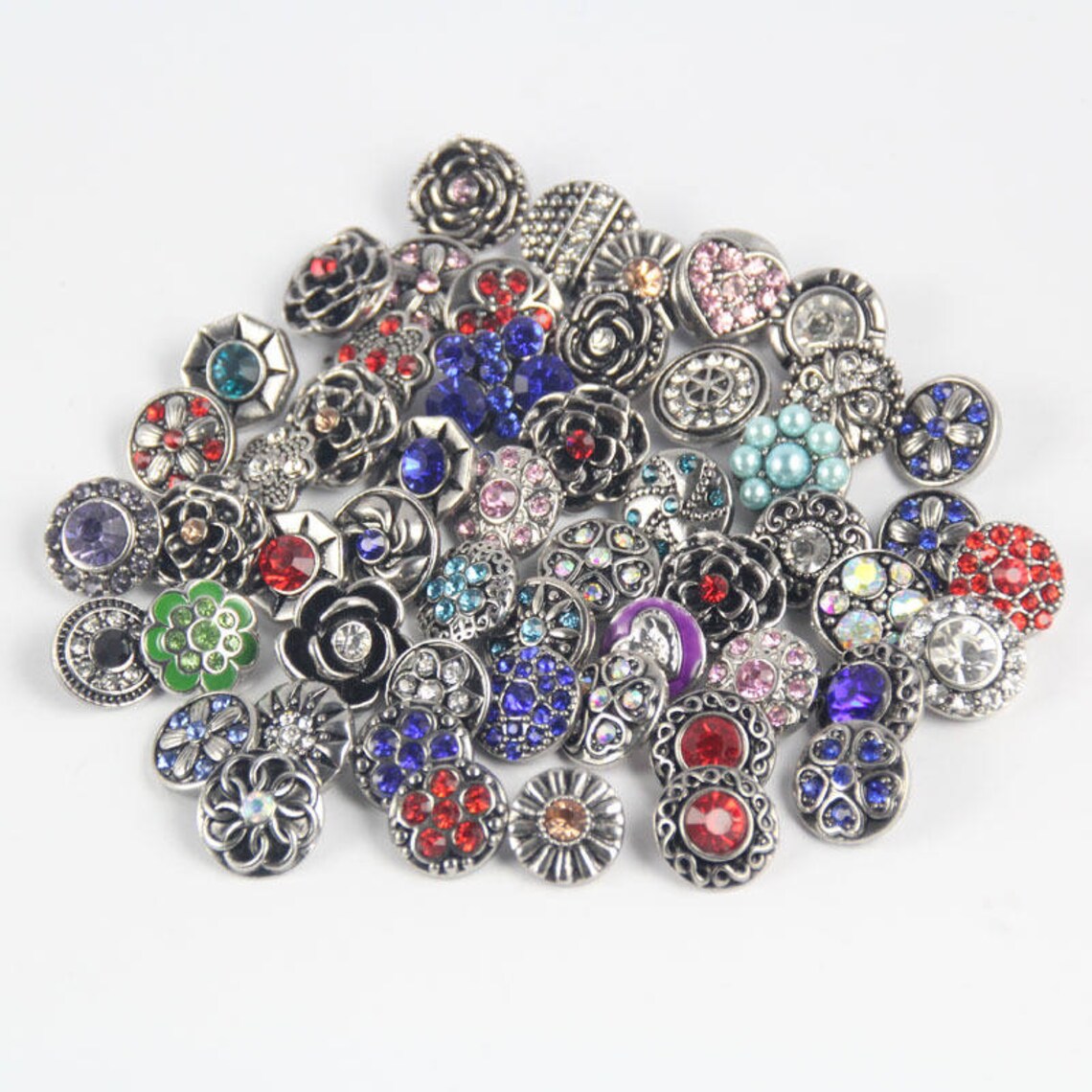 Pack of 30 12mm Petite Snap Charms for Petite Ginger Jewelry - Etsy