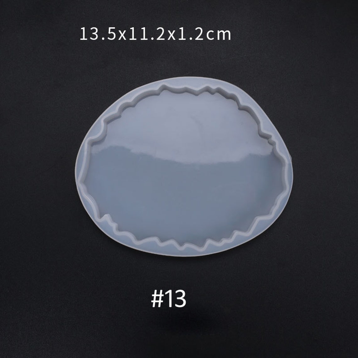 Creative Irregular Patterns Coaster Resin Casting Molds | Etsy