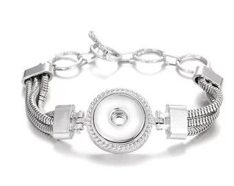 1 Set of Ginger Snap Bracelet for With 5pcs 18mm Random | Etsy