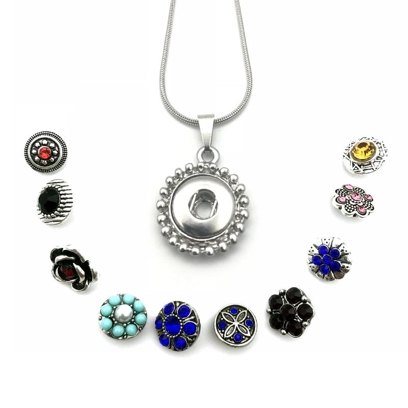 Snap Button Jewelry - Etsy UK