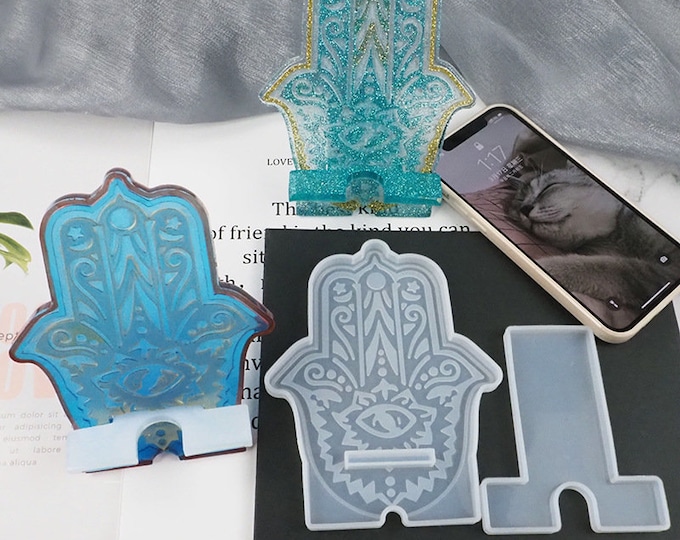 Phone Stand Resin Mold Cell Phone Holder Silicone Mold Epoxy - Etsy