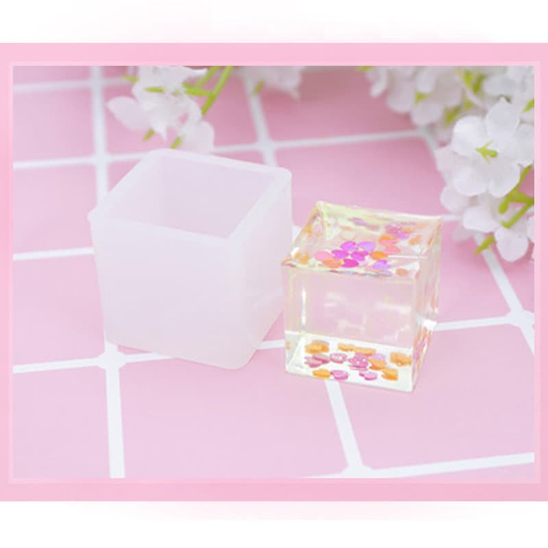 Cube Resin Mold 5 Sizes Epoxy Resin Mold for | Etsy