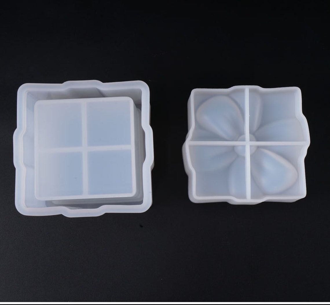 Bowknot Gift Box Mold Resin Mold Silicone Epoxy Mould DIY Craft Mold ...