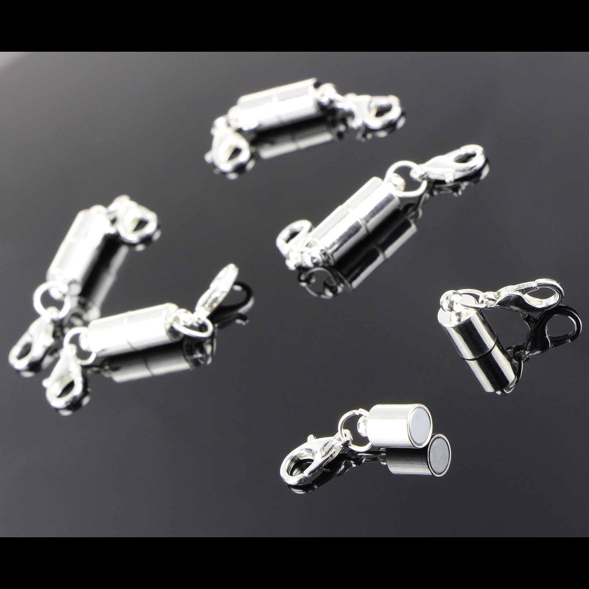 10/12pcs Magnetic Necklace Extender Clasps Closures for Bracelet and ...