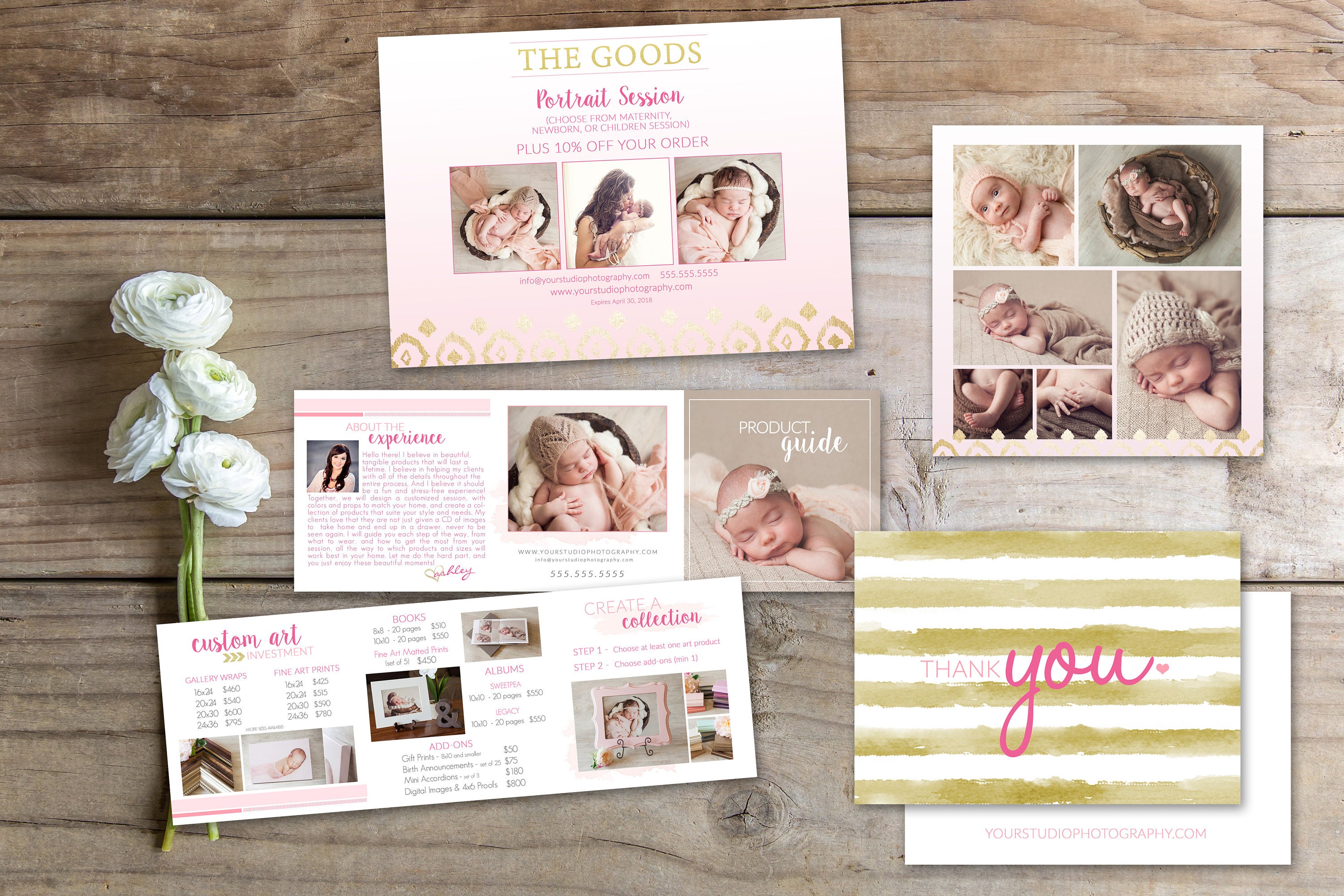 Photography Auction Marketing Set - Raffle/ Giveaway Templates ...