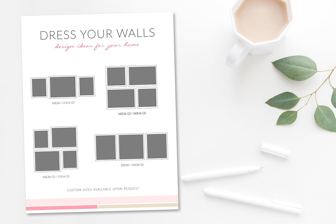 Photography Wall Display Guide - Wall Gallery Style Guide - Photography ...