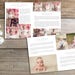 Baby Plan Magazine Template for Photographers. Baby and Family ...