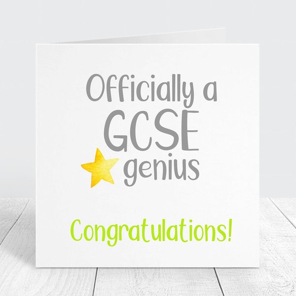 Exam Success Card - Etsy