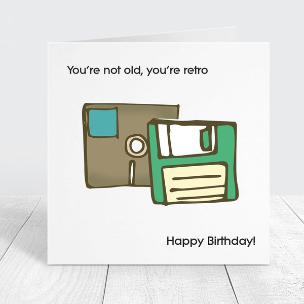Funny Computer Birthday Card - Etsy