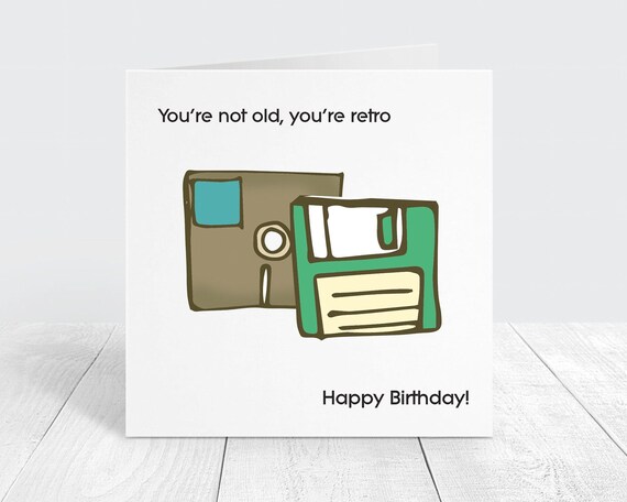 Computer Birthday Card