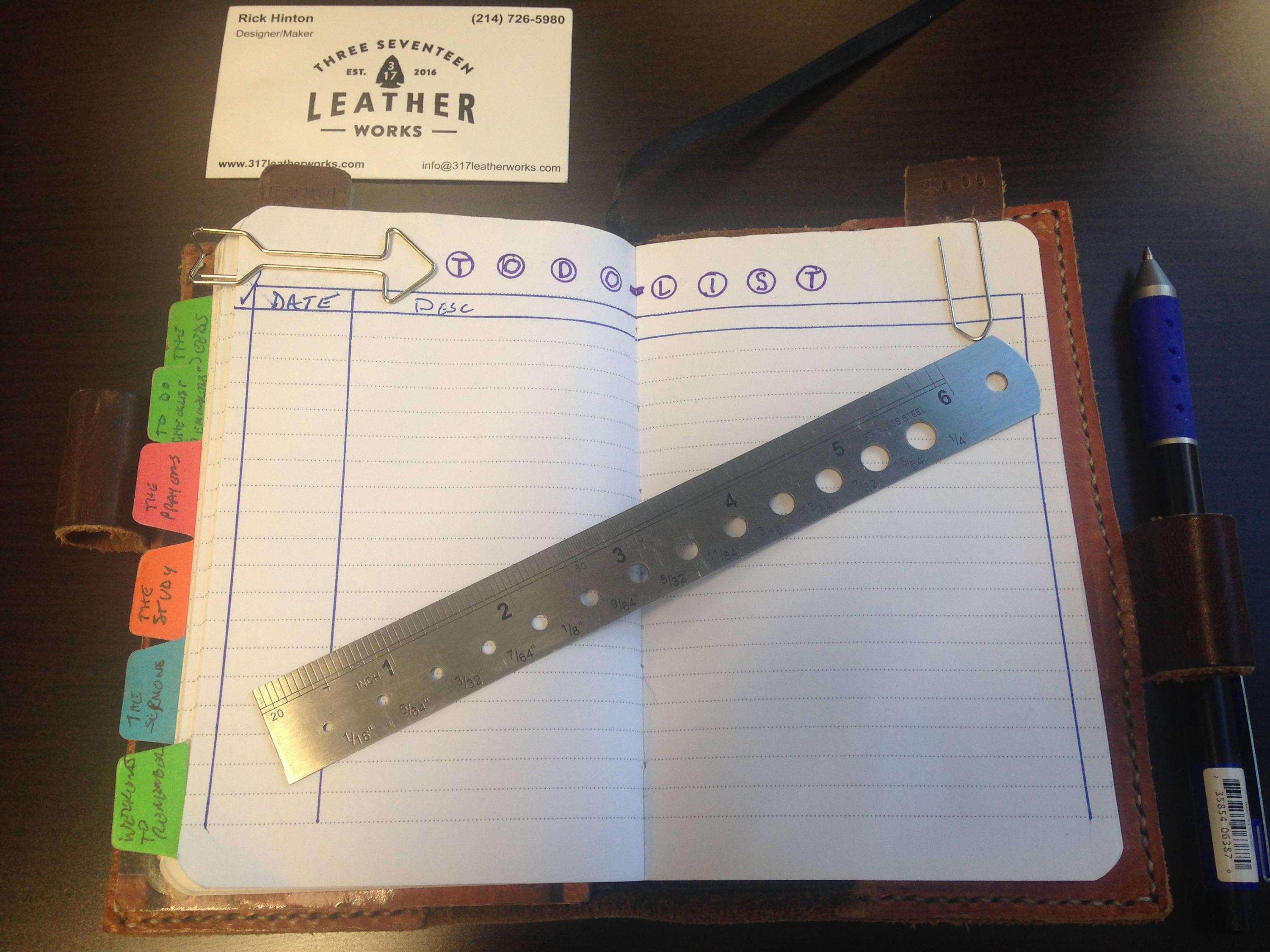 6 Ruler With Hole Guide - Etsy