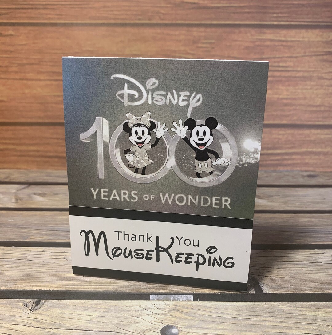 100 Years of Disney Wonder Mousekeeping Tent Style Tip Holder - Etsy