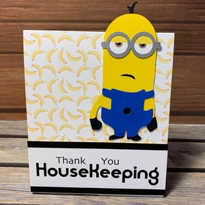 One Minion Themed Housekeeping Tent Style Tip Holder for Universal ...