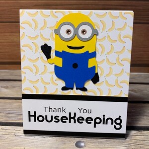 One Minion Themed Housekeeping Tent Style Tip Holder for Universal ...