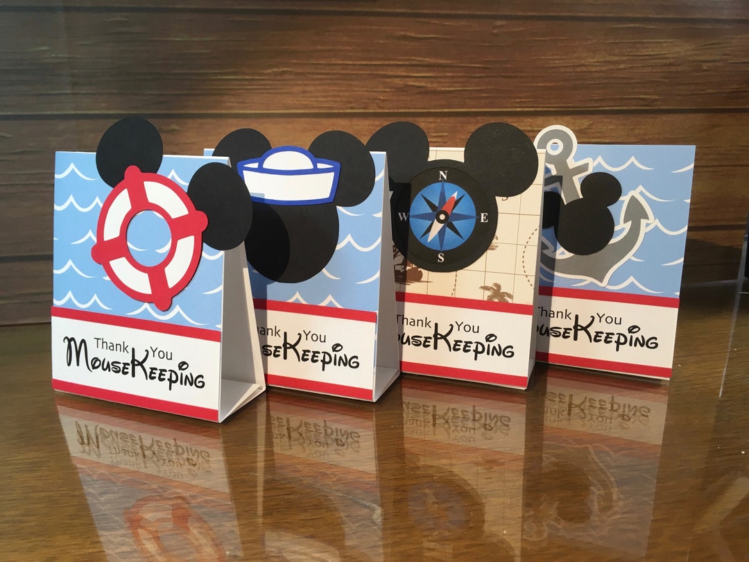One Nautical Themed Mousekeeping Tent Style Tip Holder for Your Disney ...
