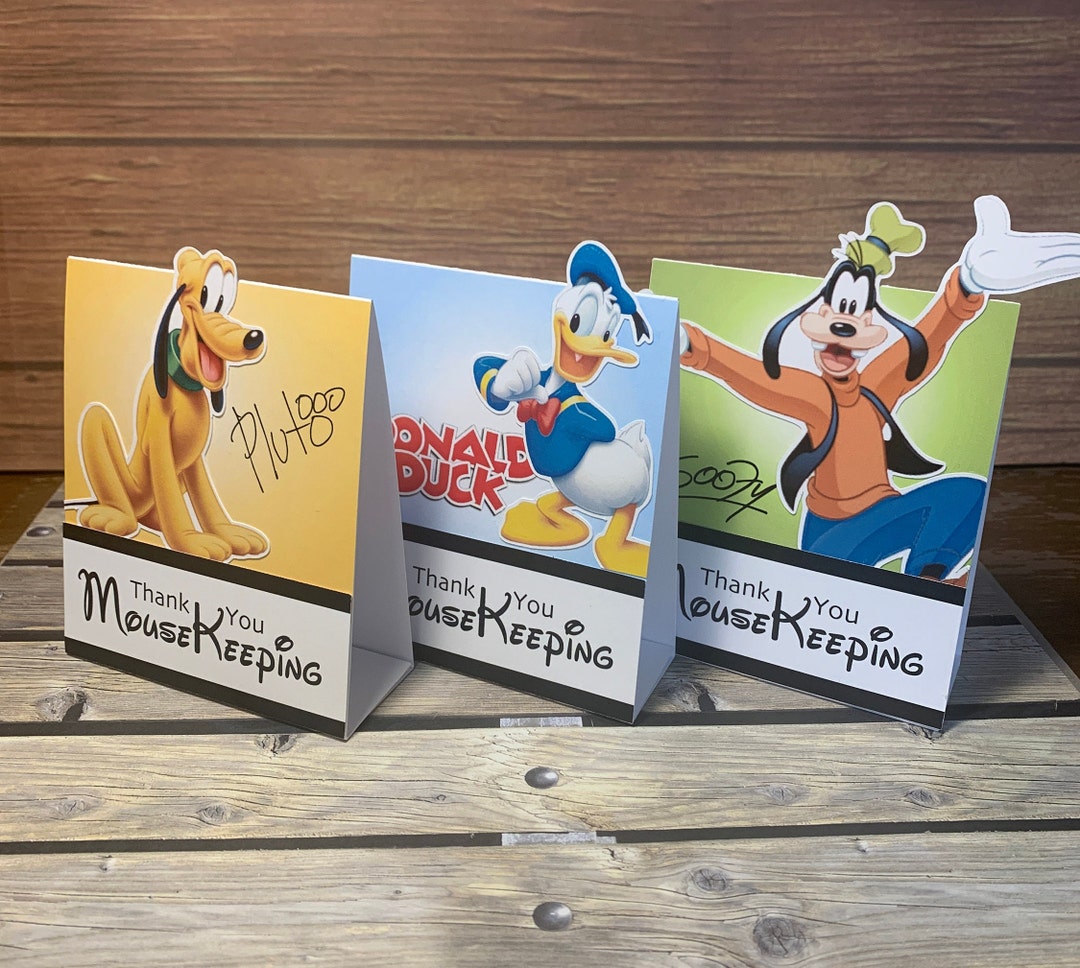 Pluto, Goofy or Donald Disney Mousekeeping Tent Style Tip Holder for ...