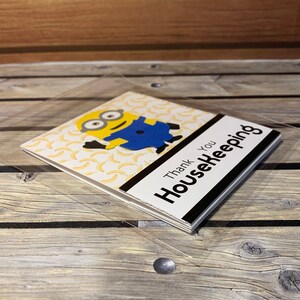 One Minion Themed Housekeeping Tent Style Tip Holder for Universal ...