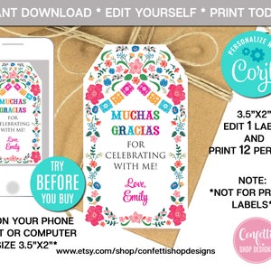 Editable Mexican Water Bottle Labels, Fiesta Mexican Party, Mexican ...