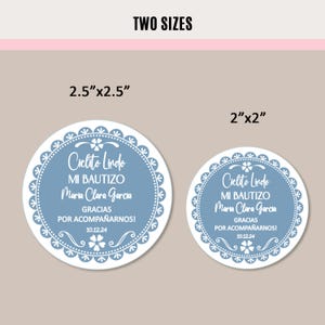 Editable Cielito Lindo Baptism Favor Tag Template, Mexican Barro Theme ...