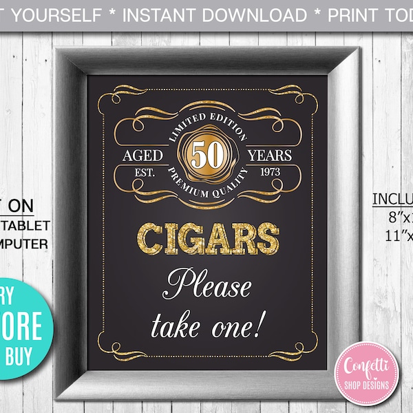 Aged to Perfection Printable Sign - Etsy