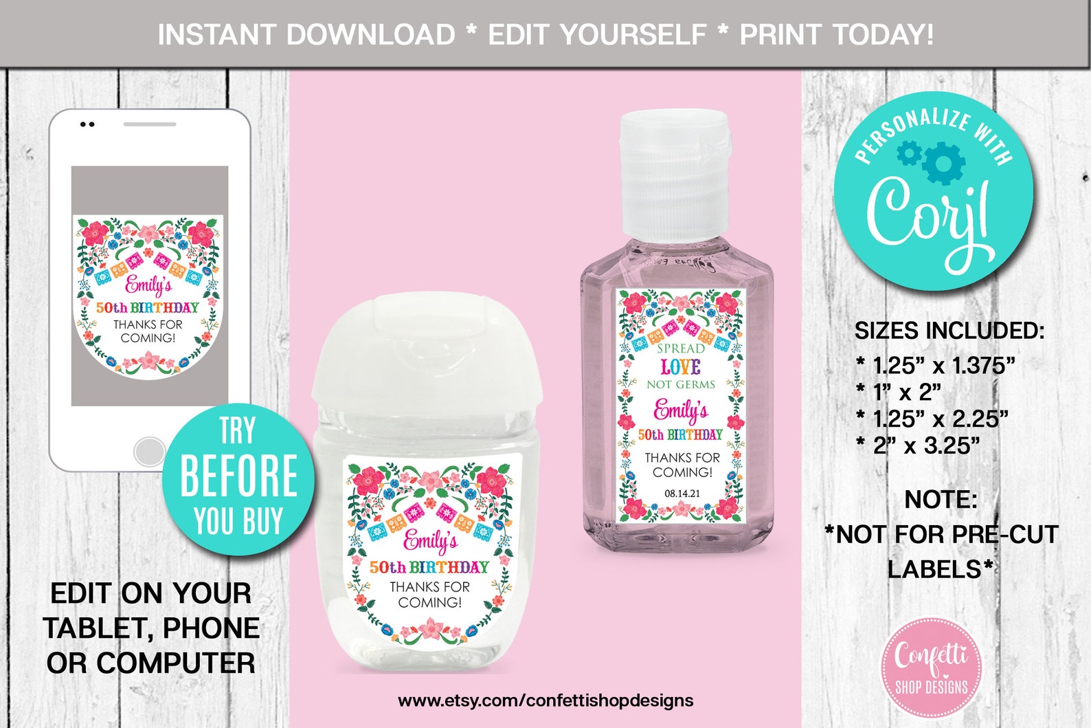 Editable Mexican Welcome Sign Spanish Mexican Fiesta Welcome | Etsy