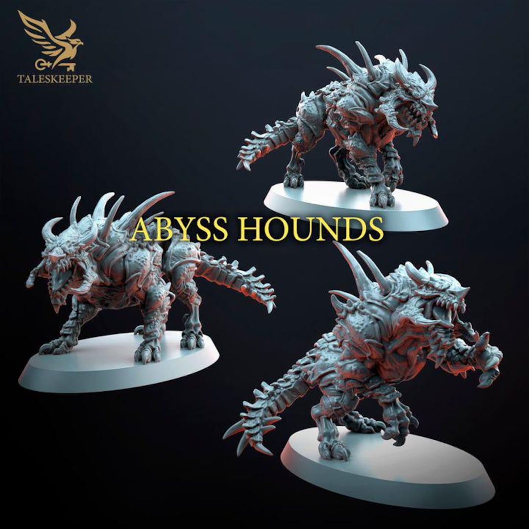 Warp Dogs Mini Pack (ABYSS HOUNDS) by Tales Keeper - Etsy