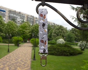 Kitty Key Chains Cat Key Chains Cat Zipper Pulls Cat - Etsy