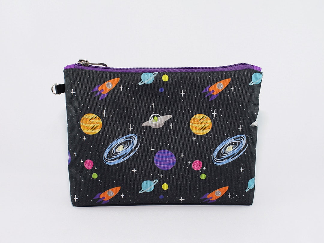 Space Pouch Space Makeup Bag Space Cosmetic Bag Planet Bag - Etsy UK