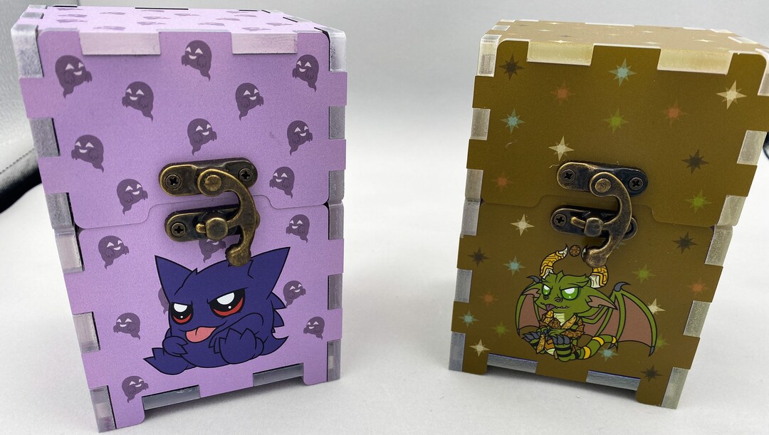 Blep Boxes Chibi Deck-boxes for Trading Card Games - Etsy