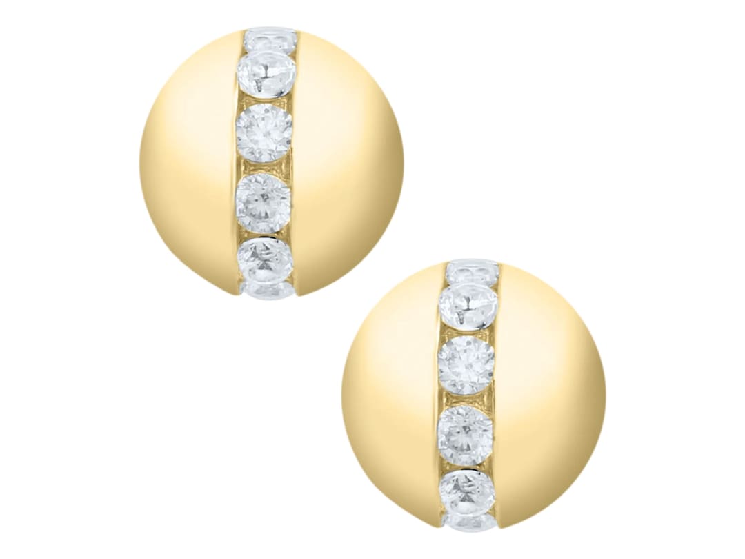 Authentic Cape Cod Stud Earrings Made by Lestage - 14K Yellow Gold With ...