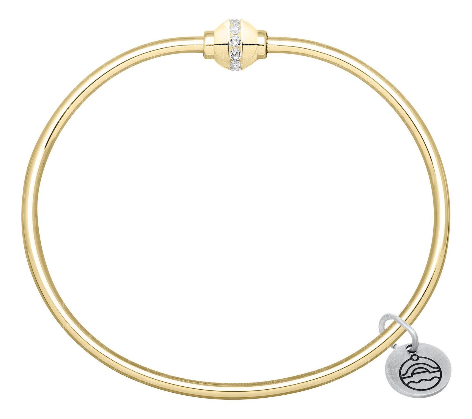 Authentic Cape Cod Bracelet Made by Lestage - All 14k Gold W/ Diamond ...
