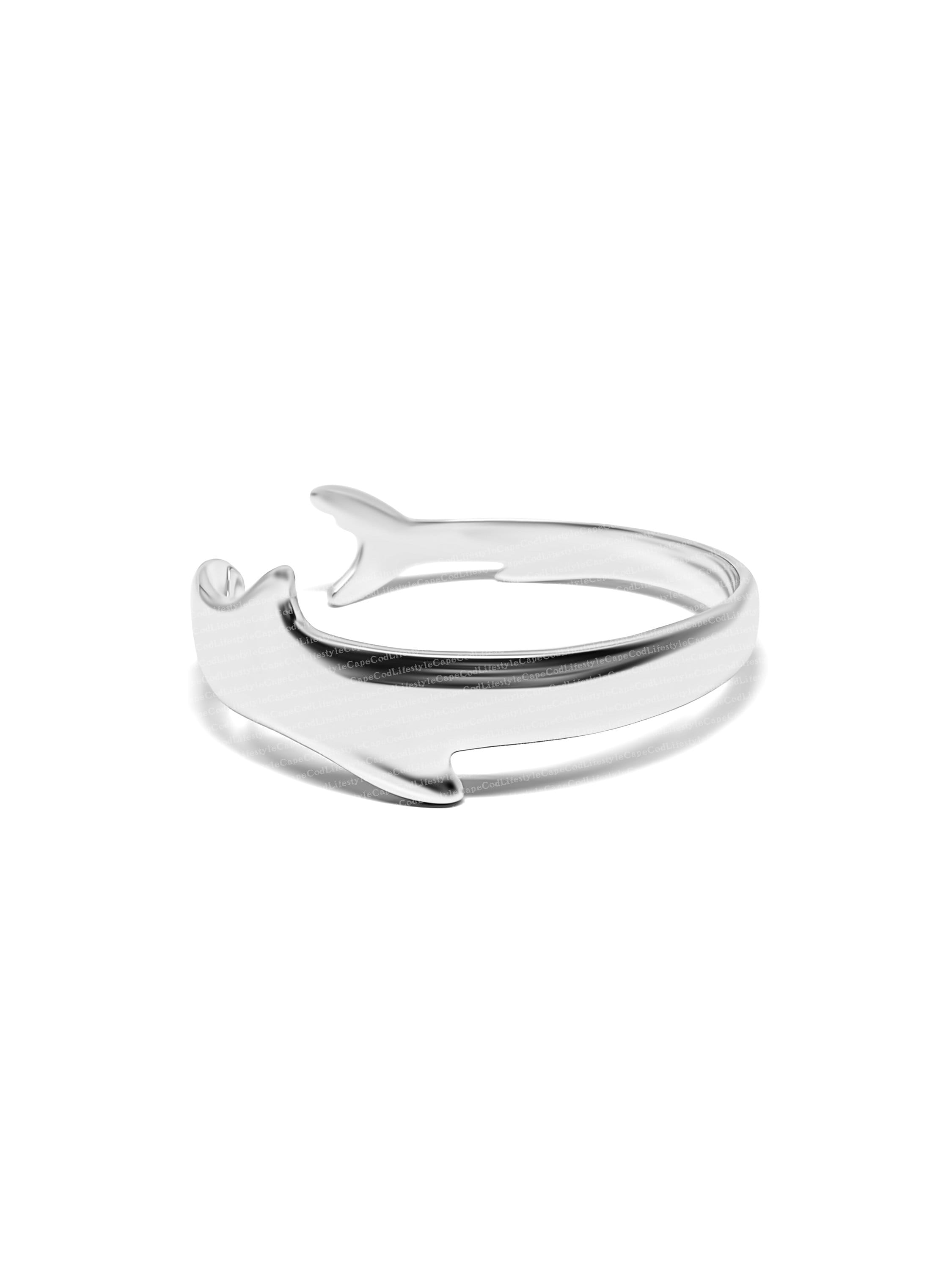 Cape Cod SHARK Bracelet Solid 925 Silver & Real 14k Gold Eye - Etsy