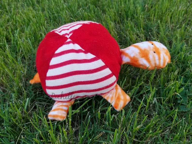 Turtle Sewing Pattern PDF digital download Easy Sew Projects | Etsy