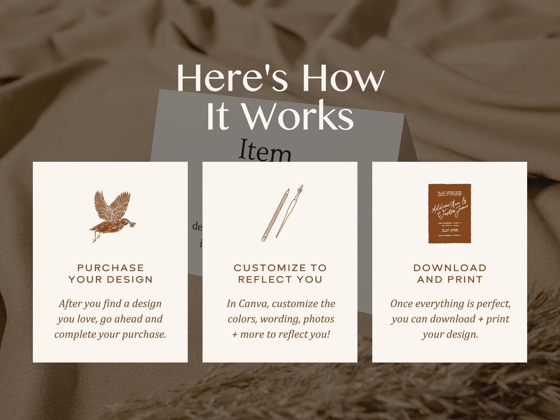 Minimalist Buffet Menu Sign Template Printable Buffet Menu - Etsy