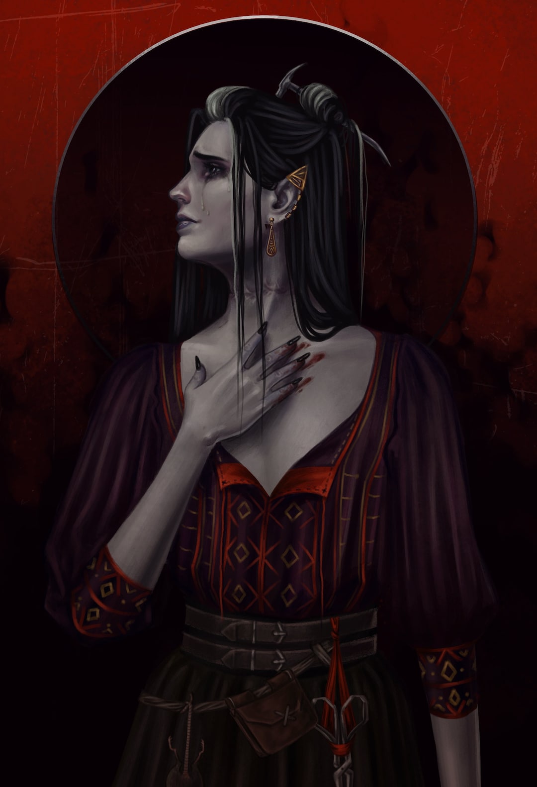 Laudna - Bells Hells Critical Role A5 Print - Etsy