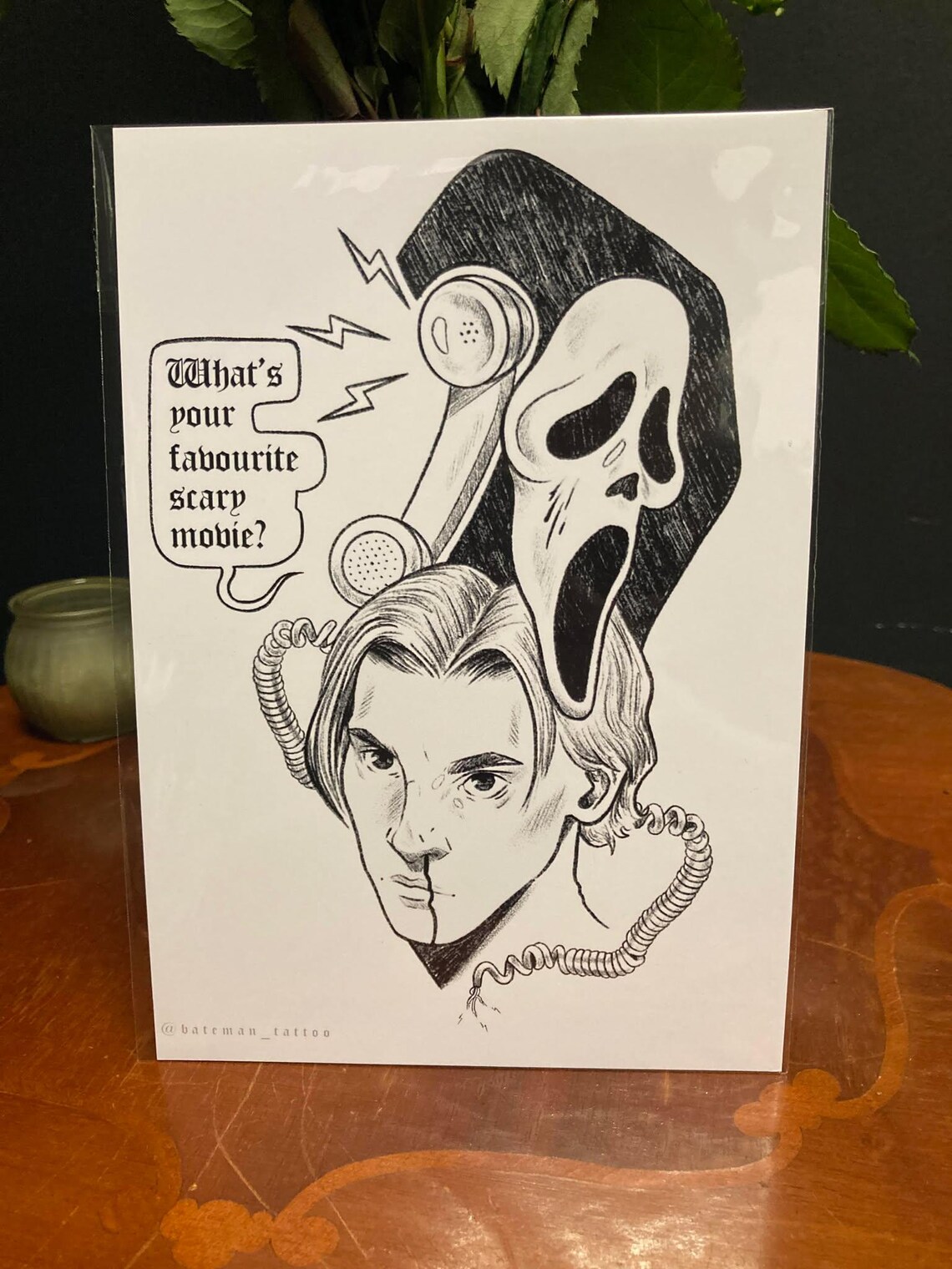 Scream, Billy Loomis A5 Print - Etsy