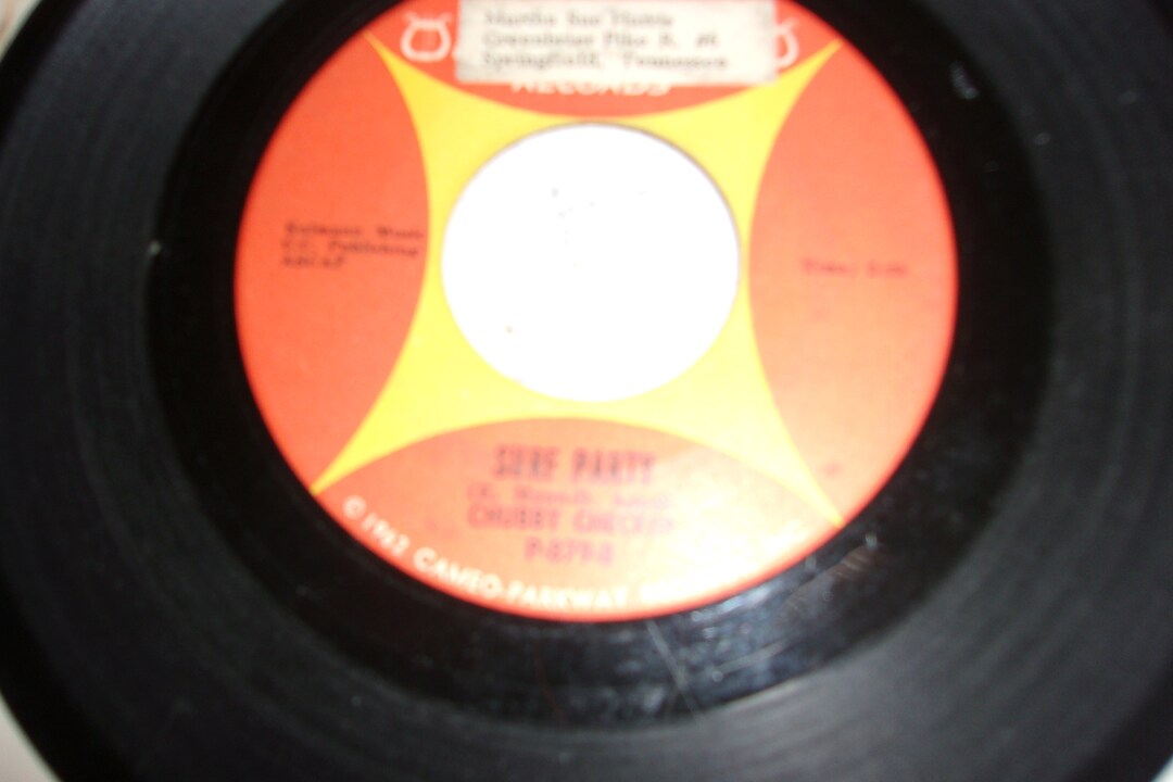 Chubby Checker - Surf Party / Twist It Up - Etsy