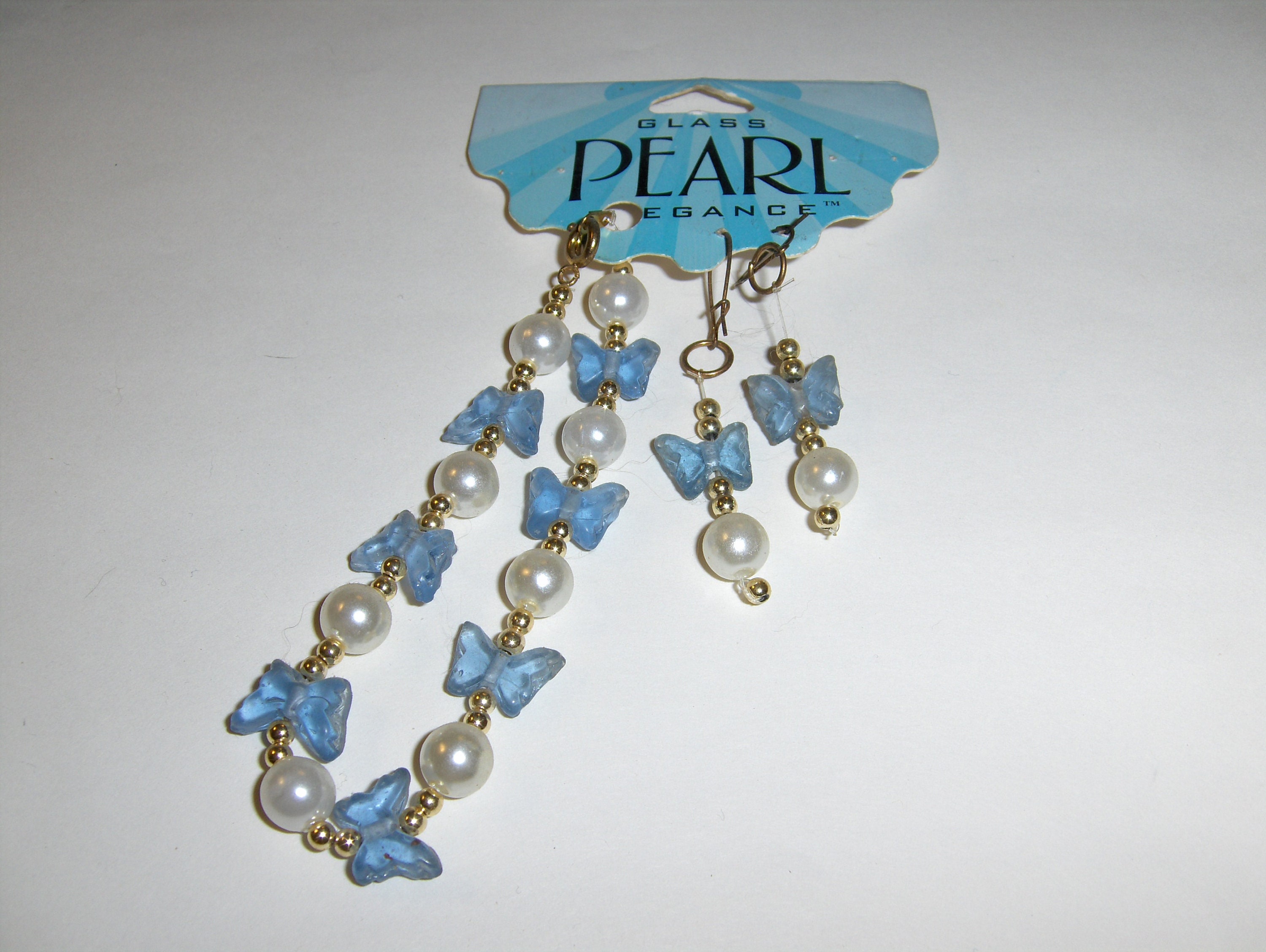 Baby Blue Butterflies 2 Piece Set - Etsy