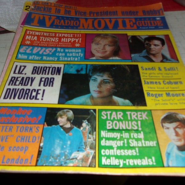 Vintage Tv Guide - Etsy