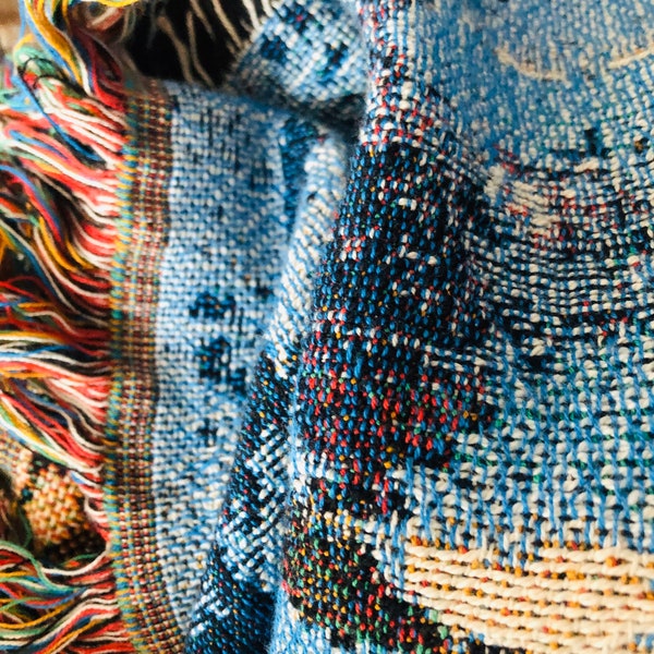 Bohemian Throw Blanket - Etsy