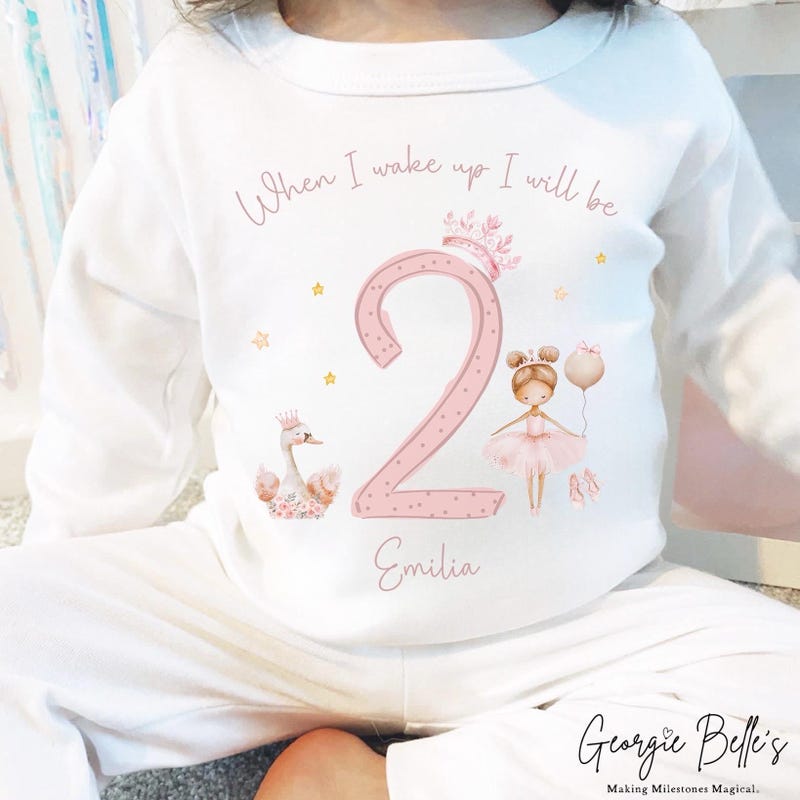 When I Wake up I Will Be 1 Pajamas - Etsy UK