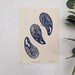 Mussel Shell Linocut Print, Seashell Print, Wall Decor, Limited Edition ...