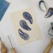 Mussel Shell Linocut Print, Seashell Print, Wall Decor, Limited Edition ...