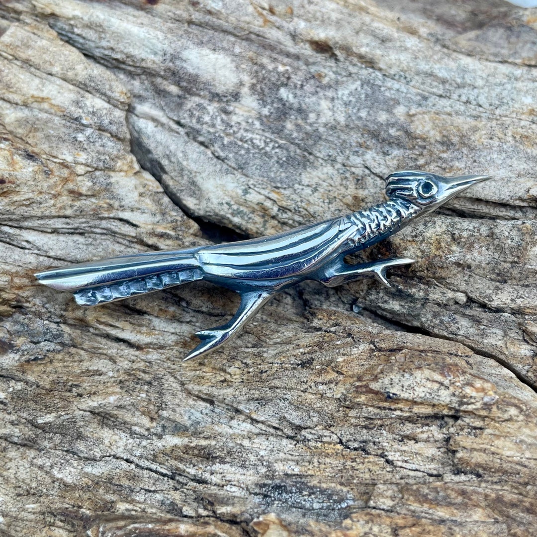 Retired James Avery Silver Roadrunner Brooch - Etsy