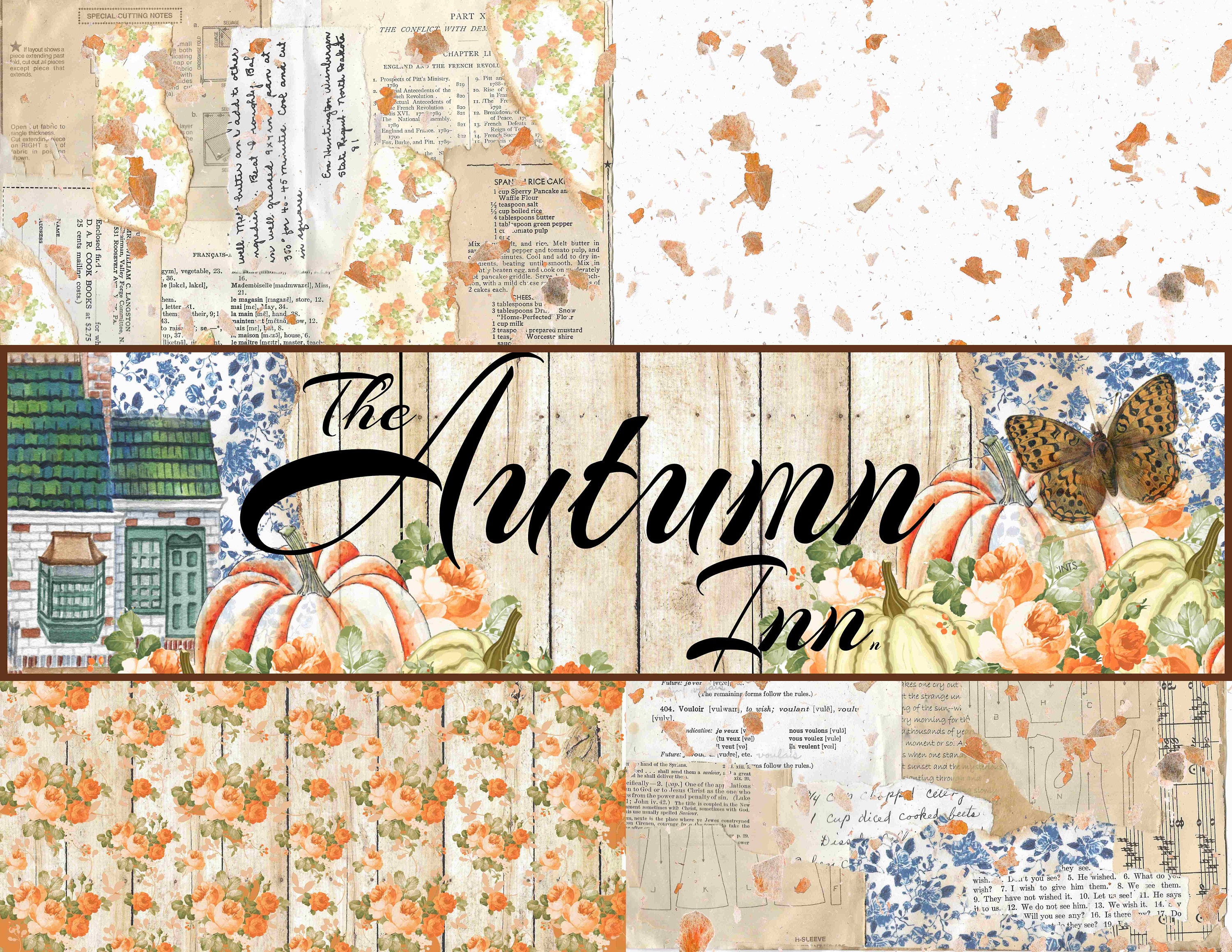 The Autumn Inn: Printable Journal Kit Digital Journal Kit - Etsy